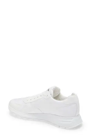 Prada Prax 1 Mixed Media Sneakers - Bianco