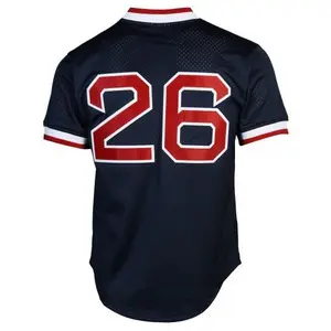 Mitchell & Ness Wade Boggs Boston Red Sox 1992 Authentic Cooperstown Collection Batting Practice Jersey Blue
