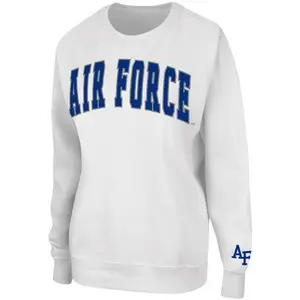 COLOSSEUM Air Force Falcons Campanile Pullover Sweatshirt