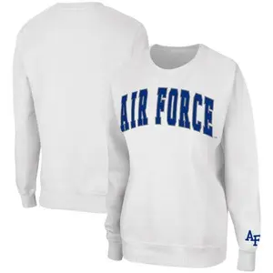 COLOSSEUM Air Force Falcons Campanile Pullover Sweatshirt