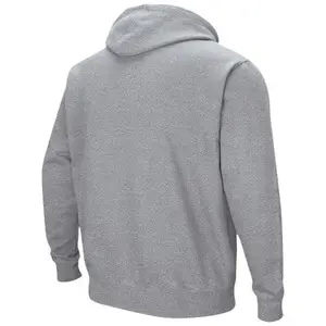 COLOSSEUM Virginia Cavaliers Arch & Logo 3.0 Pullover Hoodie - Heather Gray