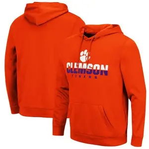 COLOSSEUM Clemson Tigers Lantern Pullover Hoodie - Orange