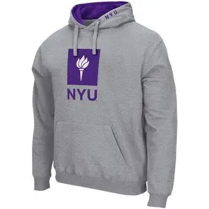 COLOSSEUM Nyu Violets Arch & Logo 3.0 Pullover Hoodie