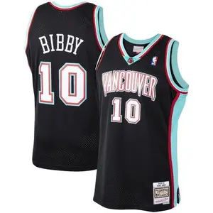 Mitchell & Ness Mike Bibby Vancouver Grizzlies 2000/01 Hardwood Classics Swingman Jersey - Black