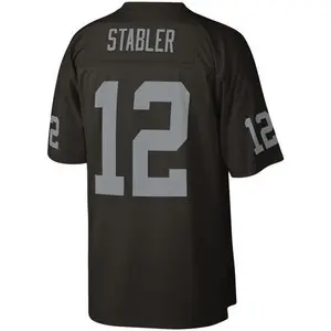 Mitchell & Ness Ken Stabler Las Vegas Raiders Legacy Replica Jersey