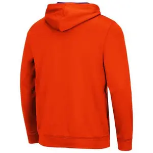 COLOSSEUM Clemson Tigers Slash Stack 2.0 Pullover Hoodie
