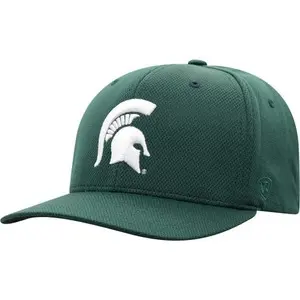 Top Of The World Michigan State Spartans Reflex Logo Flex Hat - Green