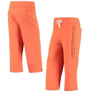 Junk Food Cleveland Browns Cropped French Terry Pants