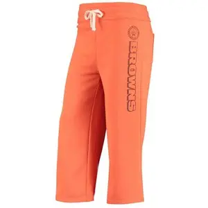 Junk Food Cleveland Browns Cropped French Terry Pants