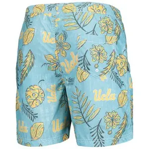 WES & WILLY Ucla Bruins Vintage Floral Swim Trunks