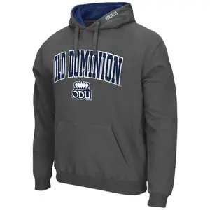 COLOSSEUM Old Dominion Monarchs Arch And Logo Pullover Hoodie - Charcoal