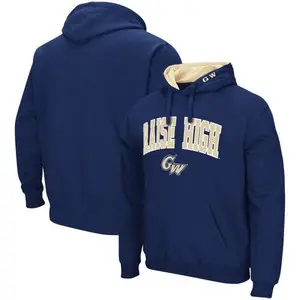COLOSSEUM George Washington University Arch And Logo Pullover Hoodie - Navy
