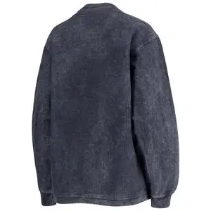 PRESSBOX Gonzaga Bulldogs Comfy Cord Vintage Wash Basic Arch Pullover Sweatshirt