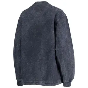 PRESSBOX Gonzaga Bulldogs Comfy Cord Vintage Wash Basic Arch Pullover Sweatshirt