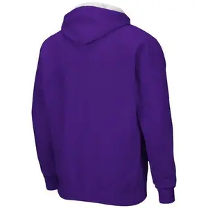 COLOSSEUM Kansas State Wildcats Arch & Logo Full-zip Hoodie - Purple