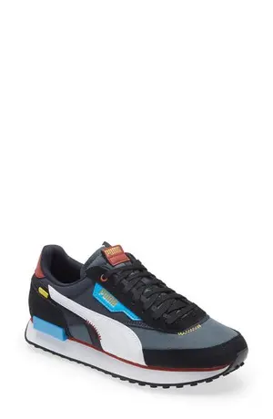 PUMA Future Rider Displaced Sneaker Dark Slate/ Puma White