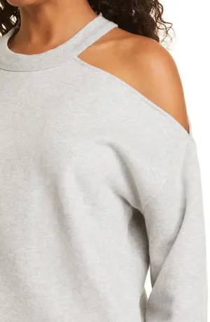 Rails Cutout Crewneck Pullover