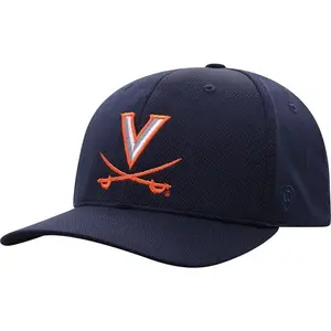 Top Of The World Virginia Cavaliers Reflex Logo Flex Hat - Navy