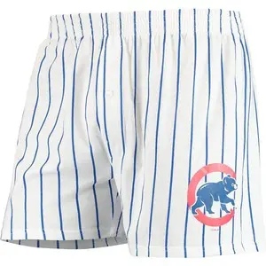 CONCEPTS SPORT Chicago Cubs Vigor Boxer Shorts - White