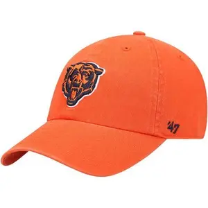 '47 Chicago Bears Secondary Clean Up Adjustable Cap - Orange
