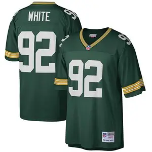 Mitchell & Ness Reggie White Bay Packers Big & Tall 1996 Retired Player Replica Jersey - Green