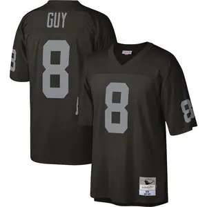 Mitchell & Ness Ray Guy Las Vegas Raiders Legacy Replica Jersey - Black