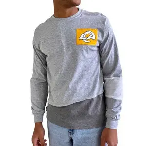 REFRIED APPAREL Los Angeles Rams Sustainable Angle Long Sleeve T-shirt