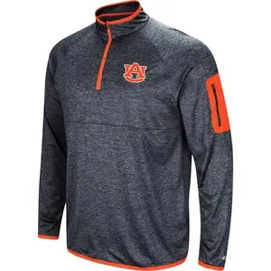 COLOSSEUM Auburn Tigers Amnesia Quarter-zip Pullover