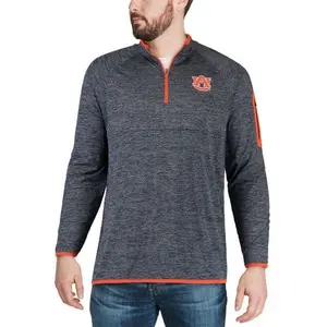 COLOSSEUM Auburn Tigers Amnesia Quarter-zip Pullover