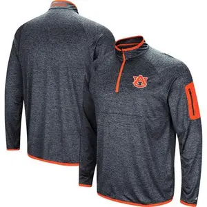 COLOSSEUM Auburn Tigers Amnesia Quarter-zip Pullover