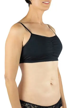 EVERVIOLET Astrid Pocketed Bralette - Black