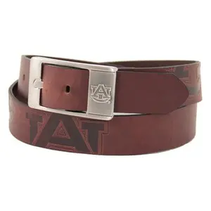 EAGLES WINGS Auburn Tigers Leather Belt - Brown