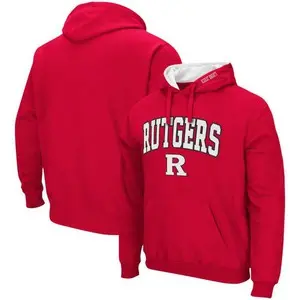 COLOSSEUM Rutgers Knights Arch & Logo 3.0 Pullover Hoodie