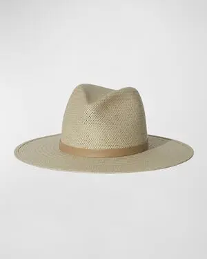JANESSA LEONÉ Janessa Leone Simone Packable Fedora Hat