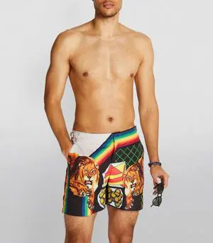 Orlebar Brown Ob Swim Short Artist Lion