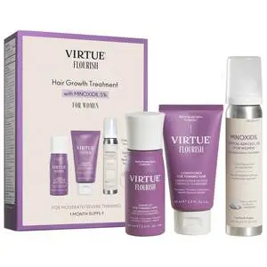 Virtue® Hair Growth Treatment Set With Minoxidil Foam - One-color