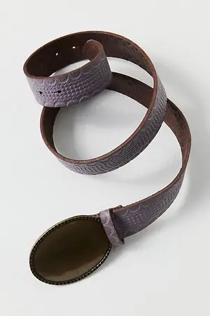 Free People Duke Concho Belt - Lavender