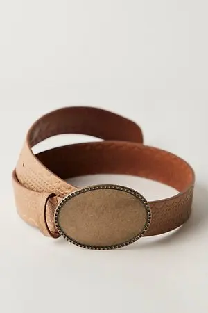 Free People Duke Concho Belt - Saddle