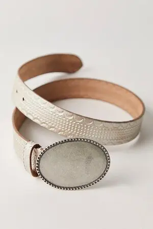 Free People Duke Concho Belt Silver Bells