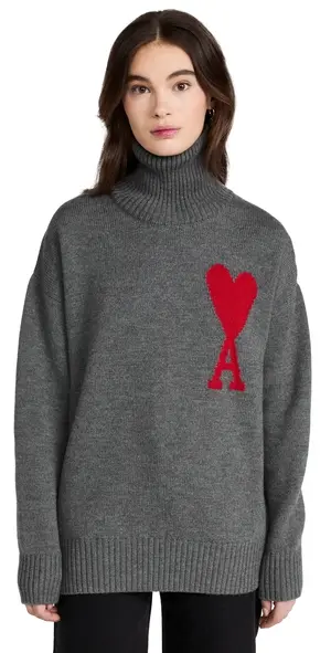 AMI Paris Turtleneck Sweater