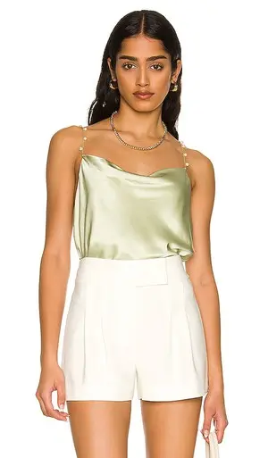 Cami Nyc CAMI NYC Busy Cami In Sage.  Aloe