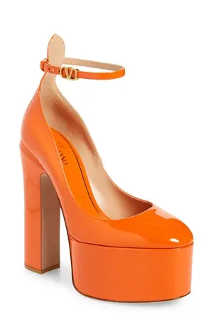 Valentino Garavani Tan-go Platform Pump Titian