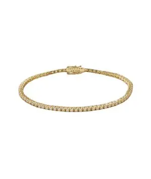 JENNIFER MEYER 18-karat Diamond Tennis Bracelet - Gold