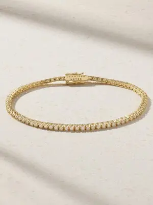 JENNIFER MEYER 18-karat Diamond Tennis Bracelet