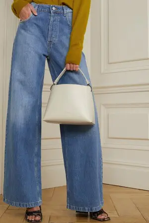 Staud Tellie Leather Tote
