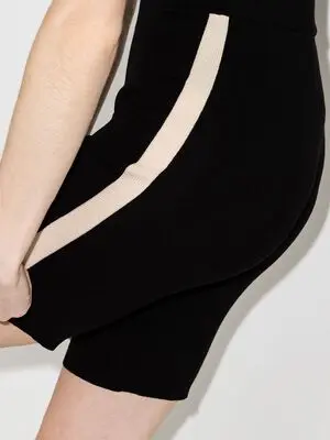 ST. AGNI Side-stripe Cycling Shorts