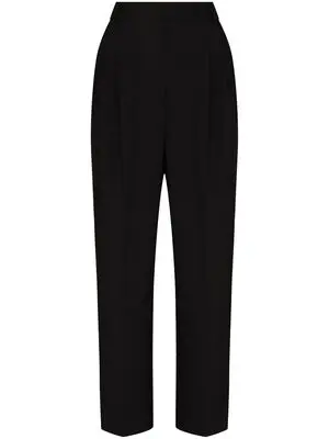 THE FRANKIE SHOP Bea Tailored Cropped Trousers - Black