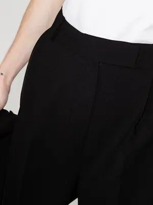 THE FRANKIE SHOP Bea Tailored Cropped Trousers - Black