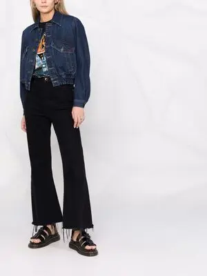 DIESEL® De-tracy Denim Bomber Jacket