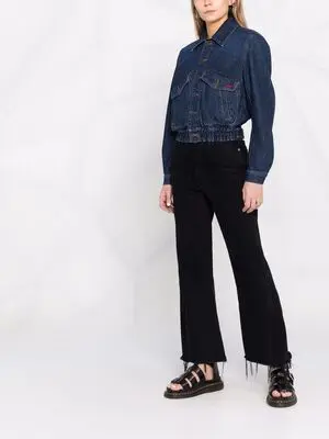 DIESEL® De-tracy Denim Bomber Jacket